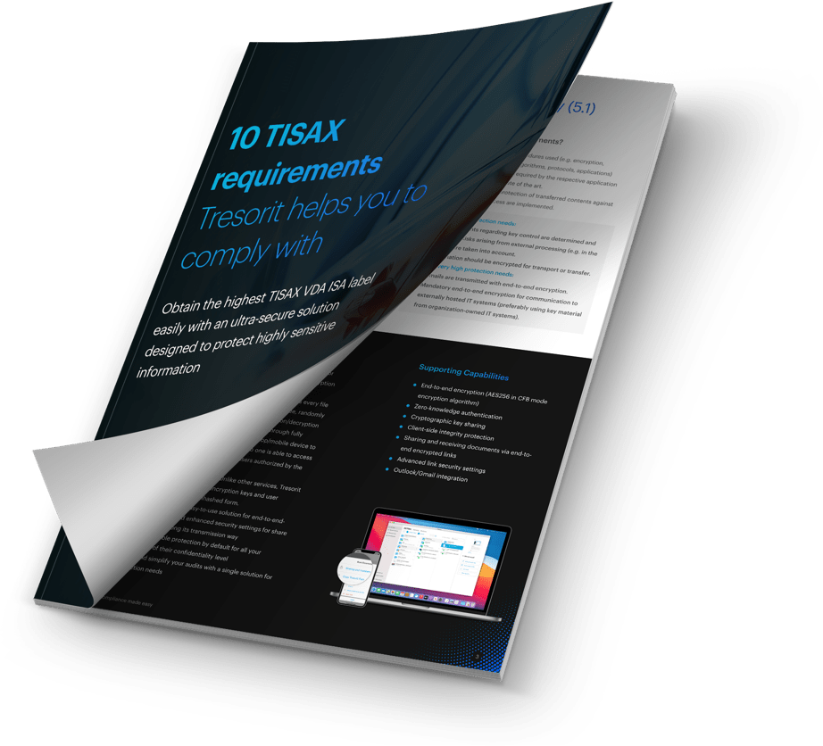 TISAX compliant tools for secure collaboration