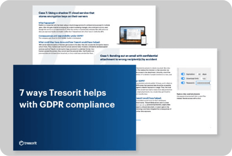 GDPR & Encryption: Use encryption to comply with GDPR