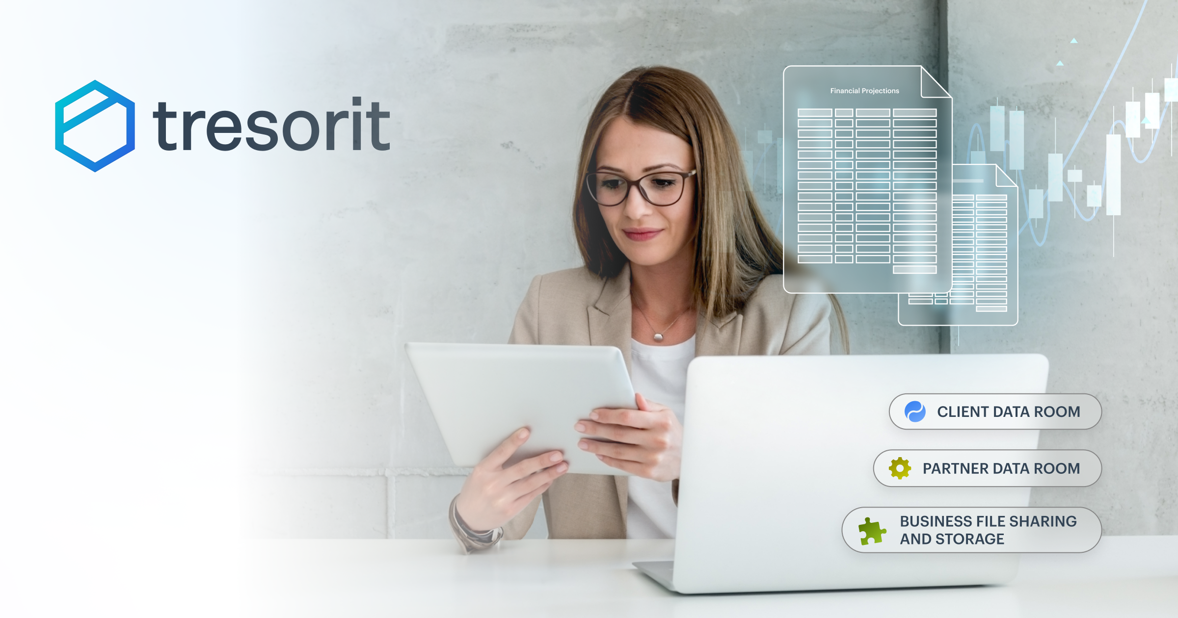 Streamline financial document sharing with one secure platform