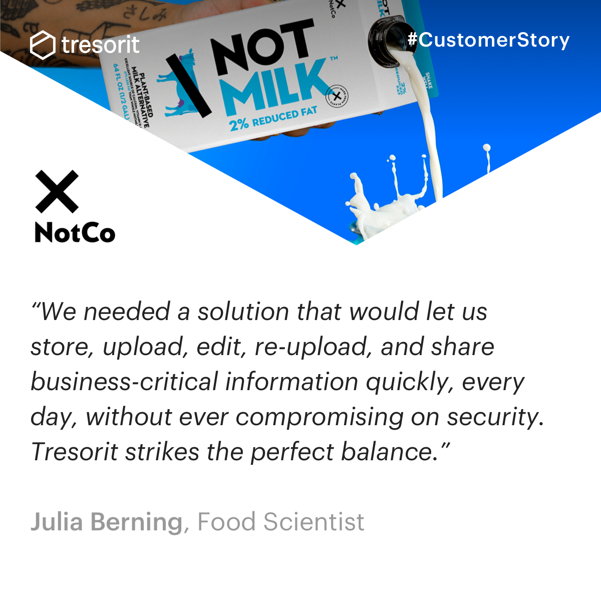 How NotCo uses Tresorit to protect its IP and boost productivity